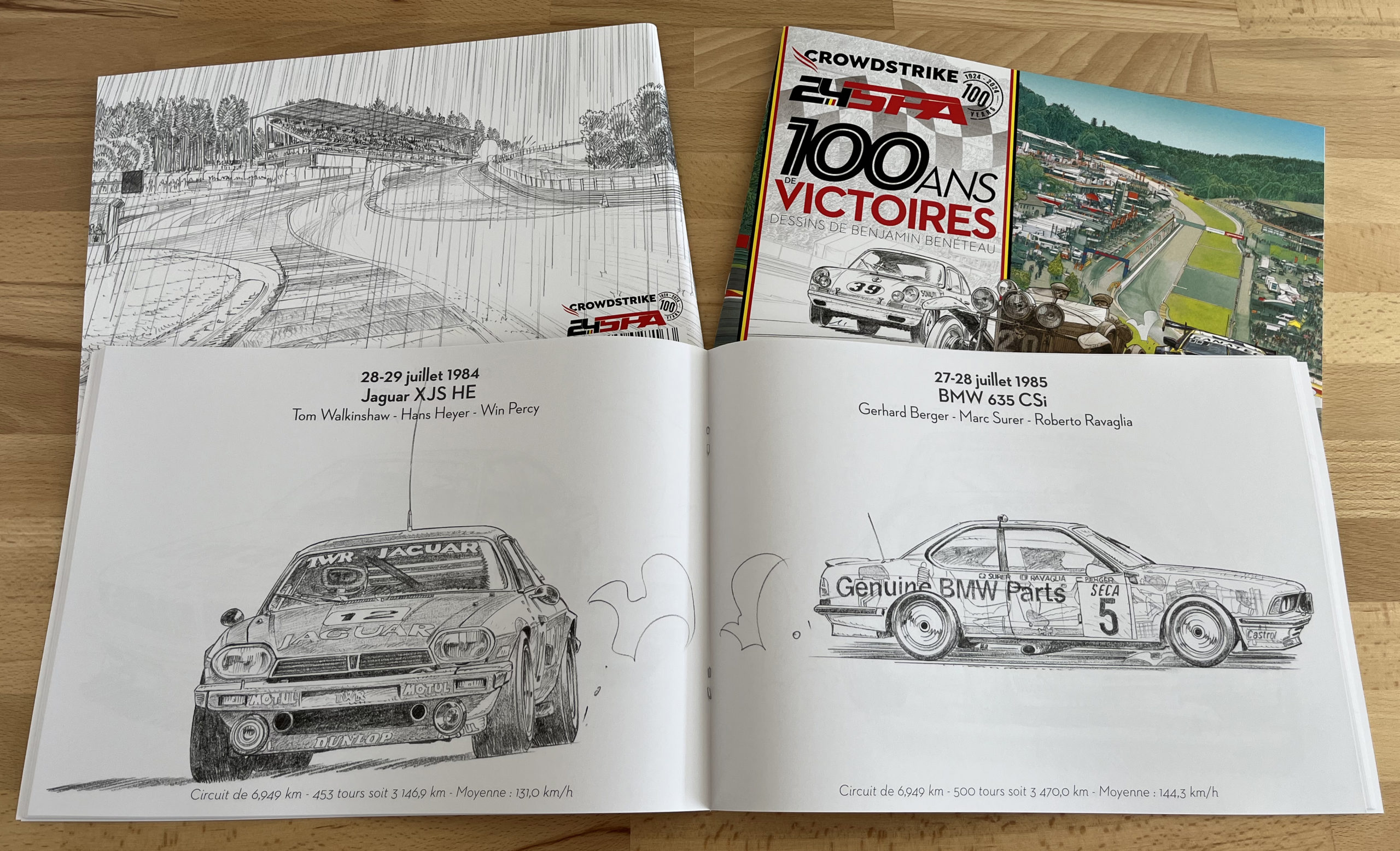 L'album des 24h de Spa Francorchamps - Un Siècle de Victoires